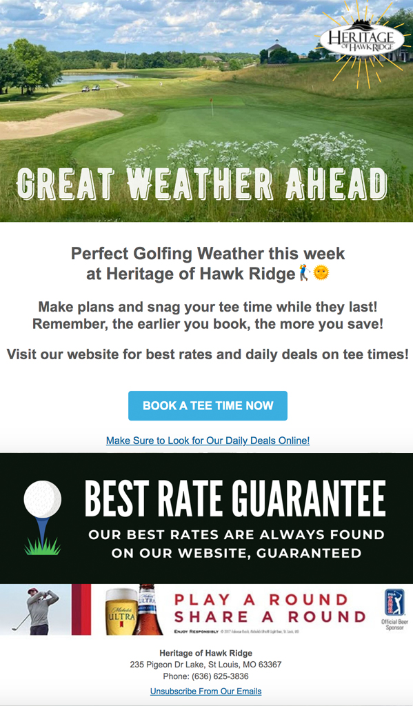 Marketing - Golf Geek Software